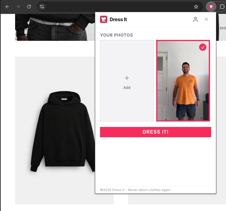 Virtual Try On | Dress It